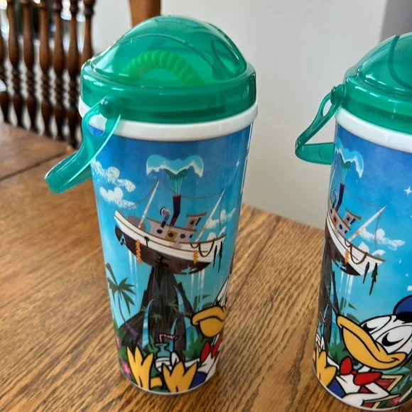 Disney | Dining | A Pair Of Walt Disneys 5th Water Park Reusable Cups ...